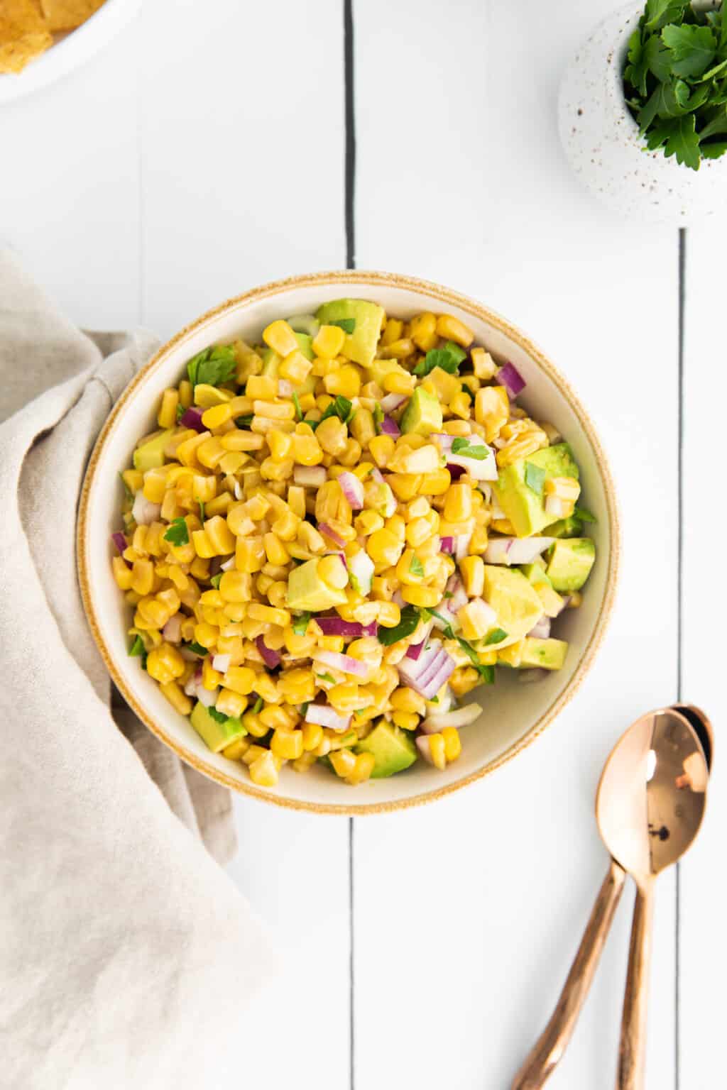Avocado Corn Salsa Recipe - The Cookie Rookie®