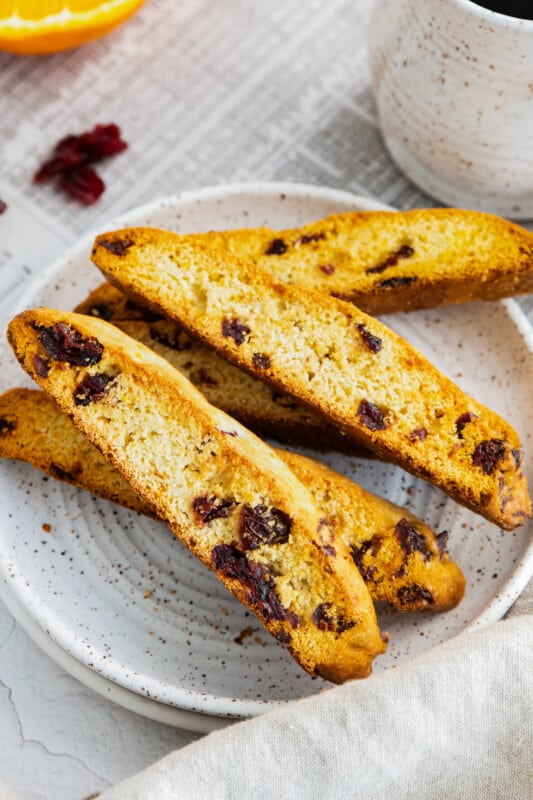 Cranberry Orange Biscotti Recipe - The Cookie Rookie®