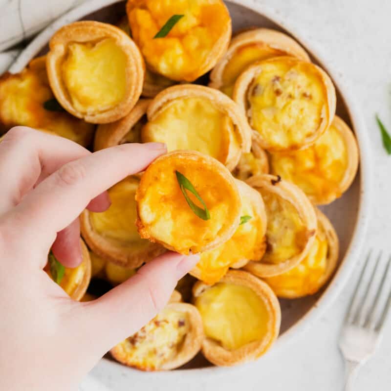 Mini Quiches Recipe - The Cookie Rookie®