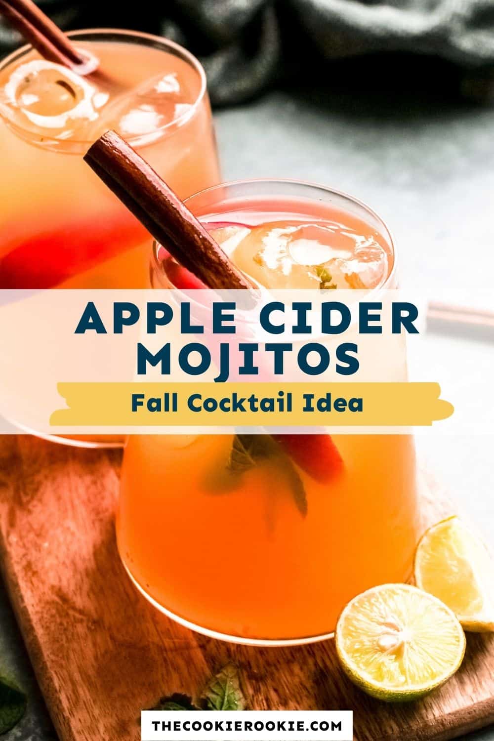 Apple Cider Mojitos Recipe - The Cookie Rookie®