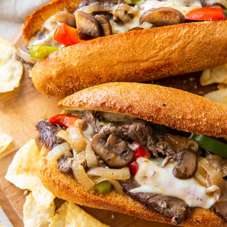 Philly Cheesesteak Recipe - The Cookie Rookie®