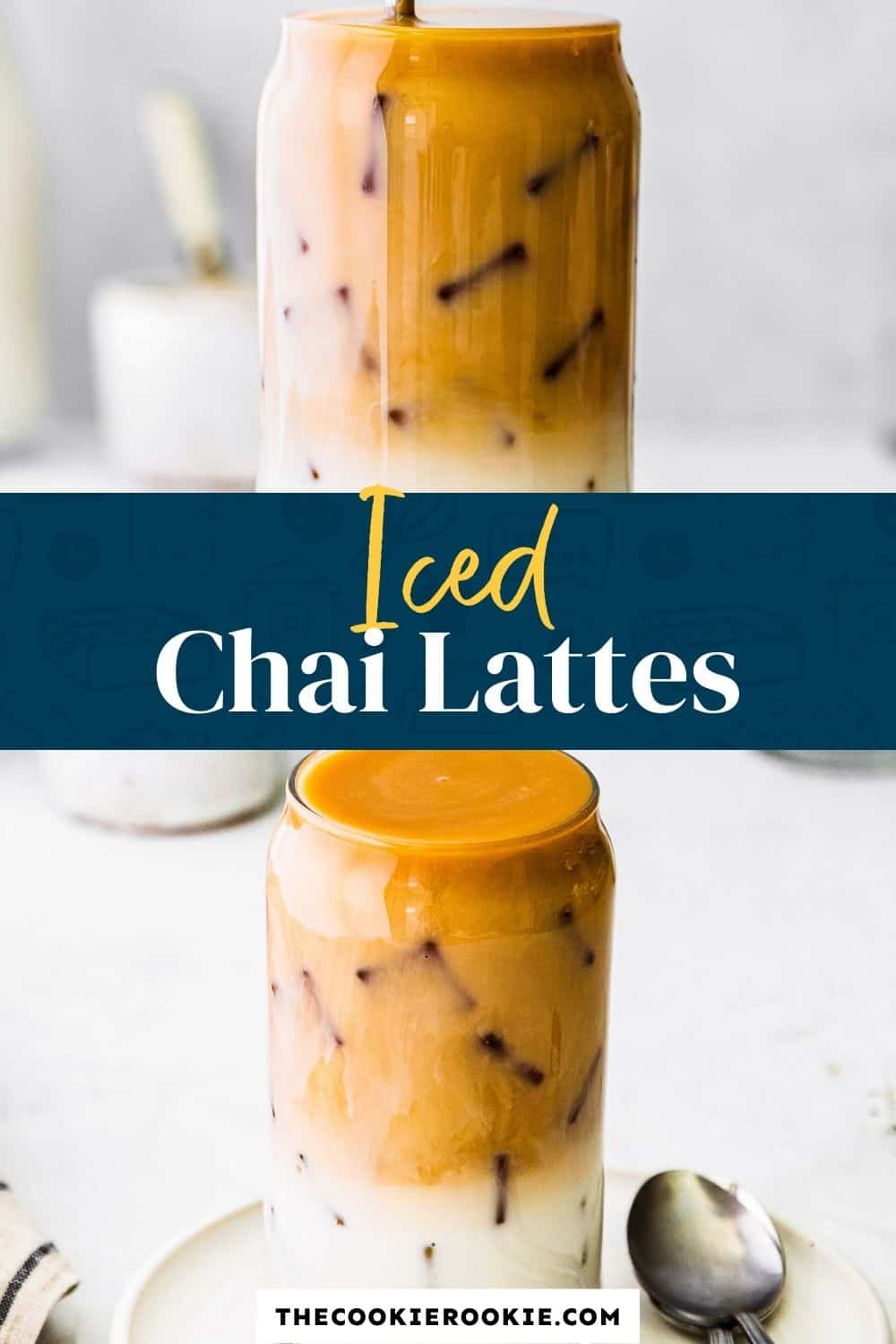 Iced Chai Tea Latte - The Cookie Rookie®