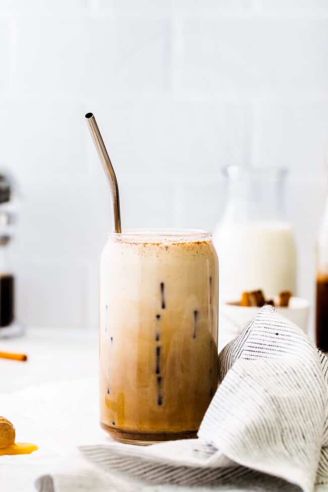 Iced Honey Cinnamon Lattes Recipe - The Cookie Rookie®