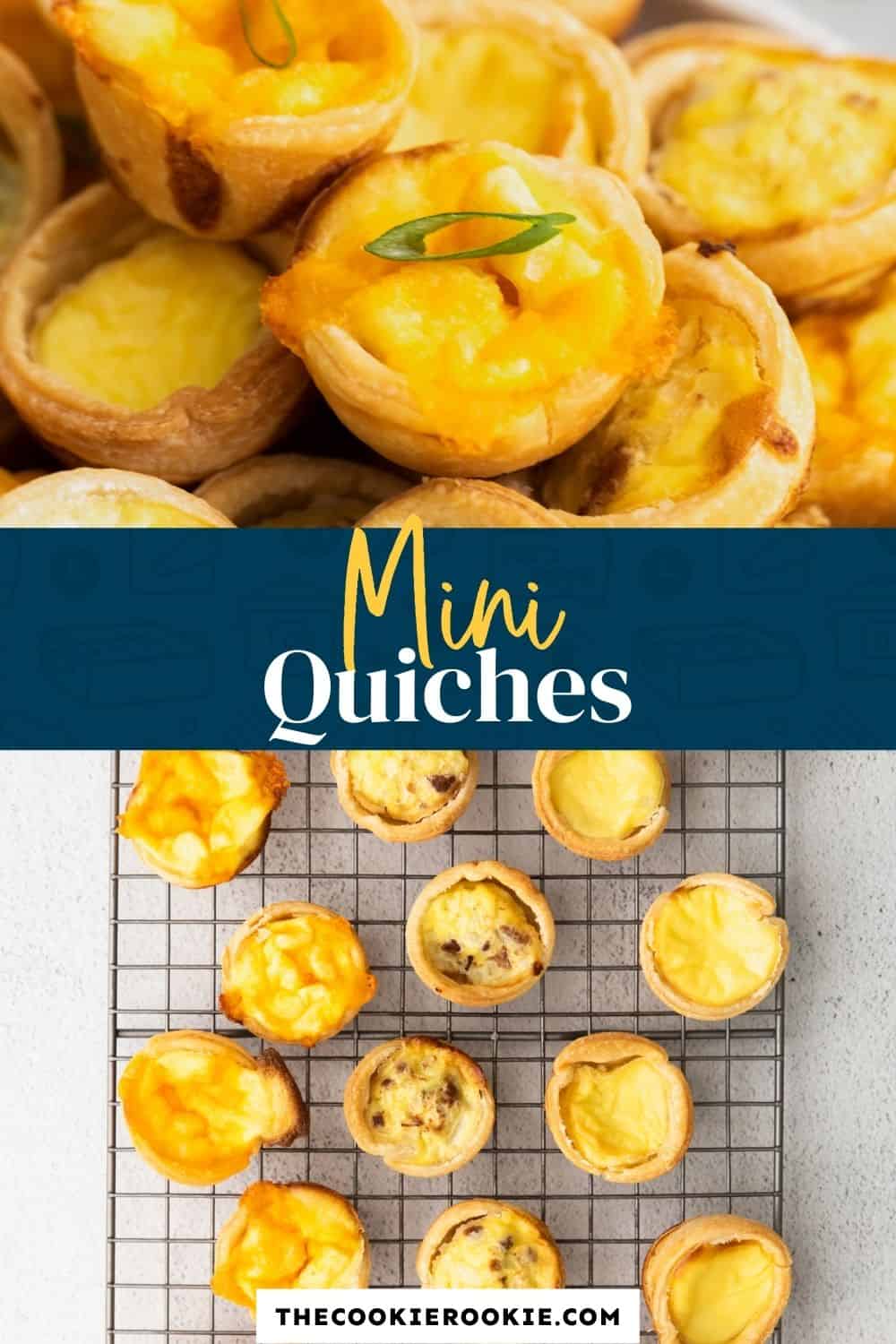 Mini Quiches - The Cookie Rookie®