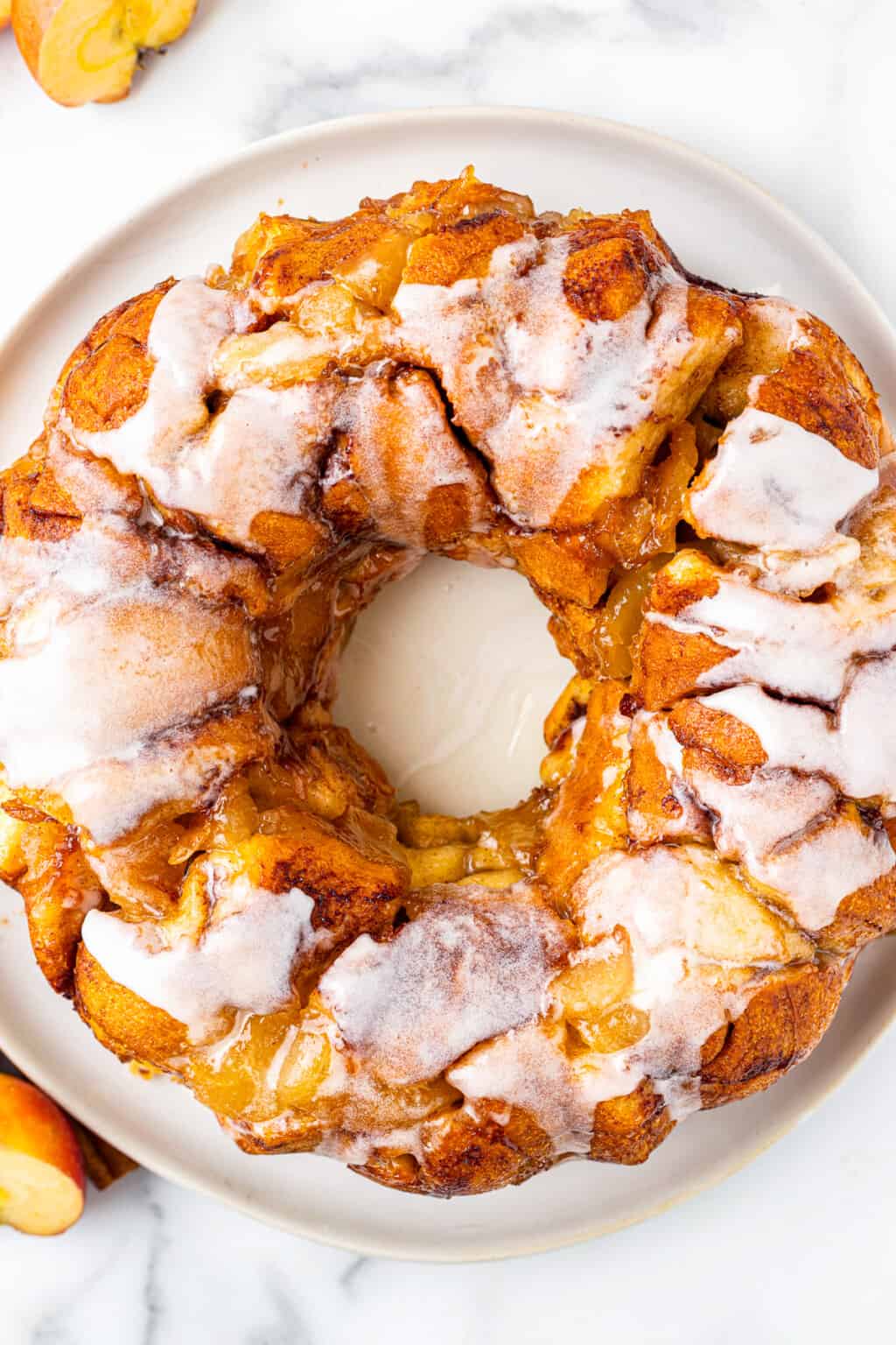 Apple Pie Monkey Bread (3 Ingredients) Recipe - The Cookie Rookie®