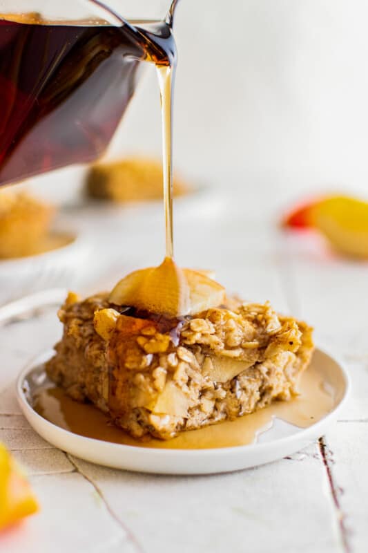 Baked Apple Oatmeal Recipe - The Cookie Rookie®