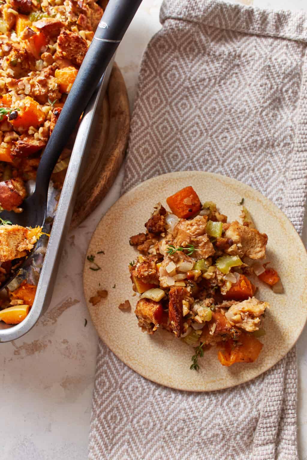 Butternut Squash Stuffing Recipe - The Cookie Rookie®