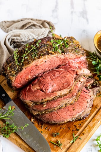 Garlic Butter Prime Rib - The Cookie Rookie®