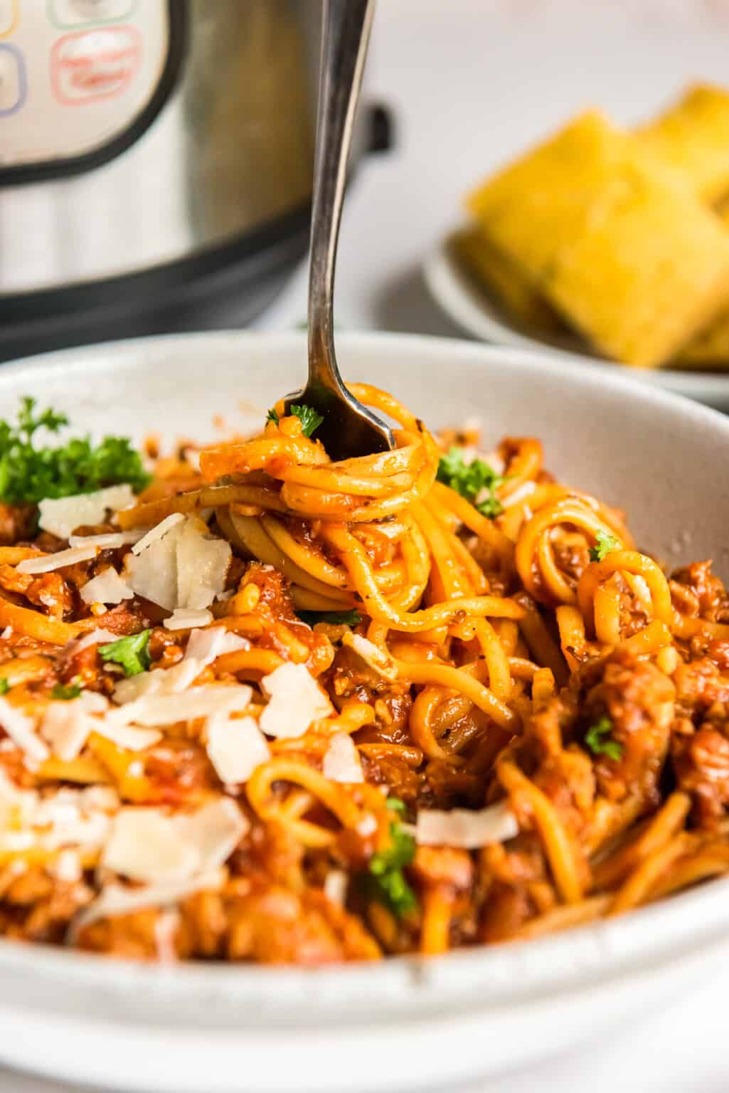 Instant Pot Spaghetti Recipe - The Cookie Rookie®