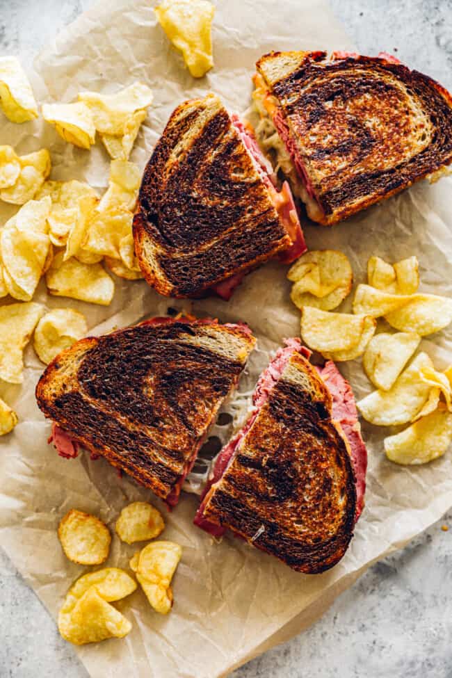 Reuben Sandwich Recipe - The Cookie Rookie®