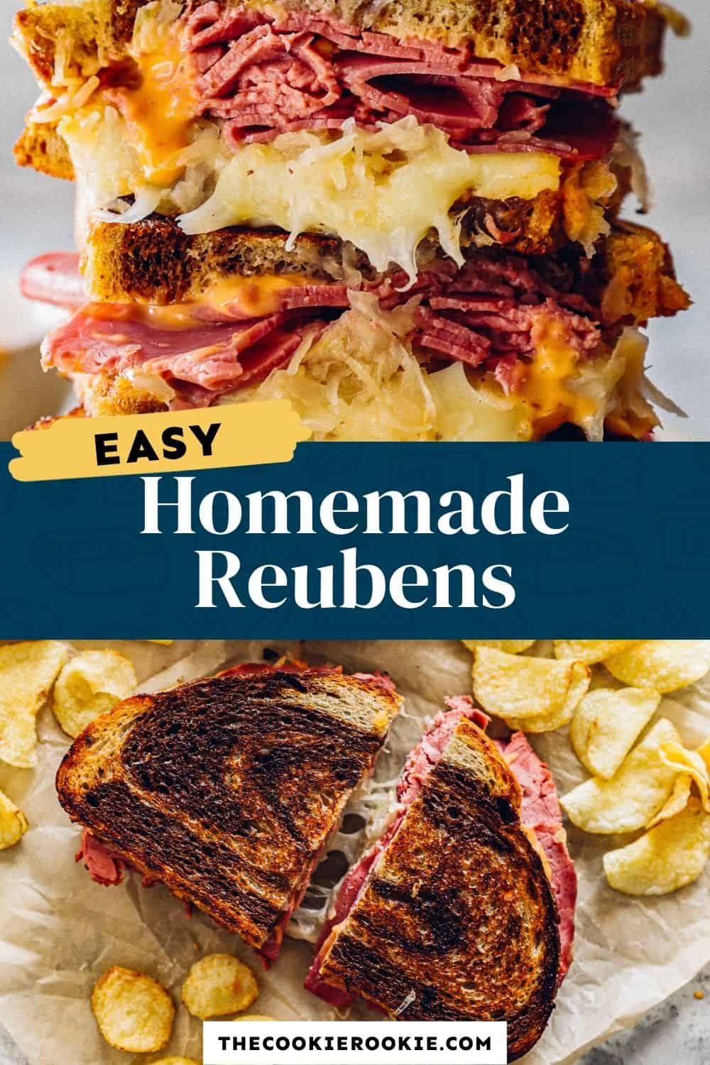 Reuben Sandwich Recipe - The Cookie Rookie®