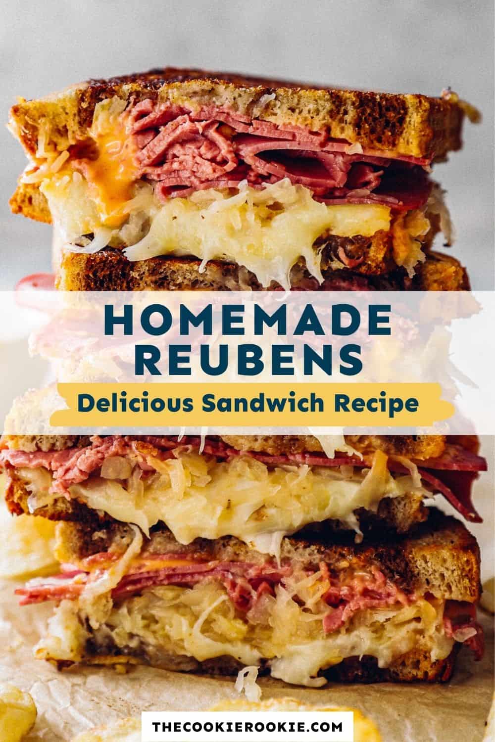Reuben Sandwich Recipe - The Cookie Rookie®