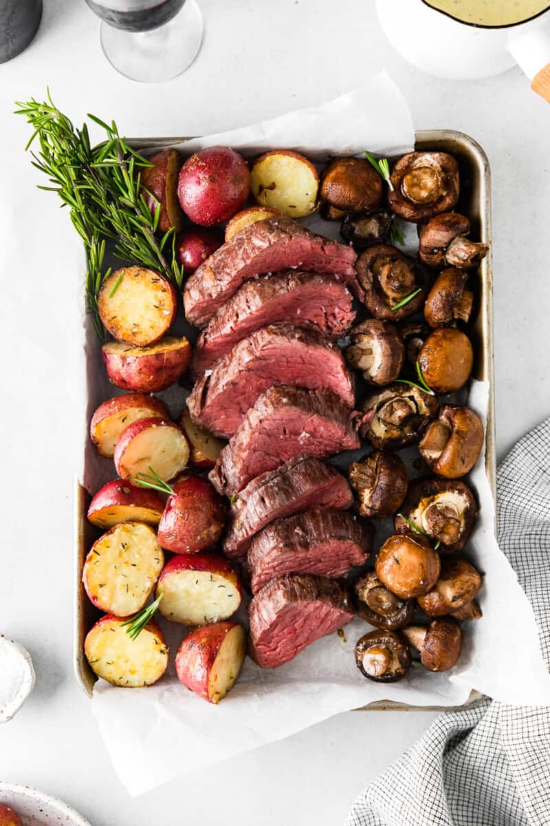 Sheet Pan Christmas Dinner With Beef Tenderloin Recipe Expert