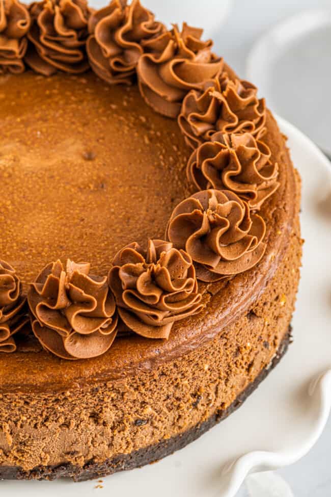 Chocolate Cheesecake - The Cookie Rookie®