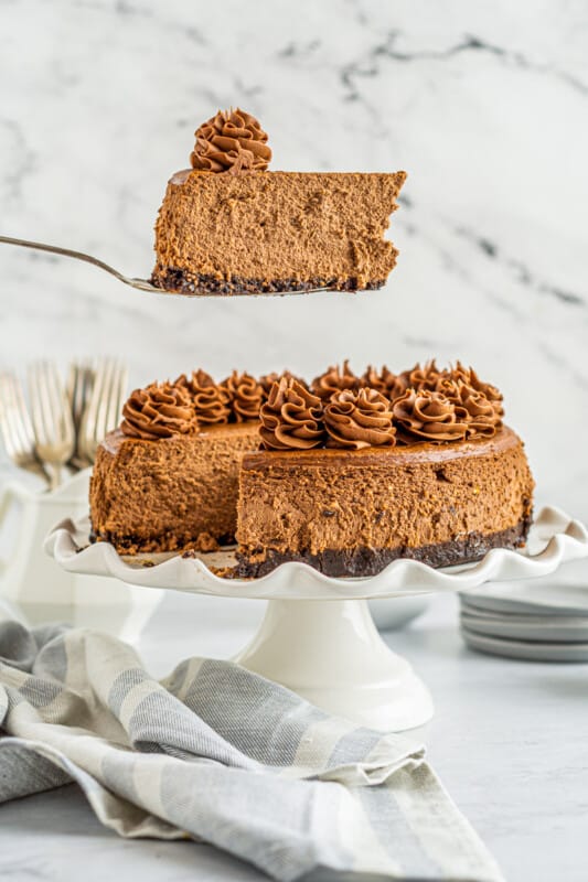 Chocolate Cheesecake - The Cookie Rookie®