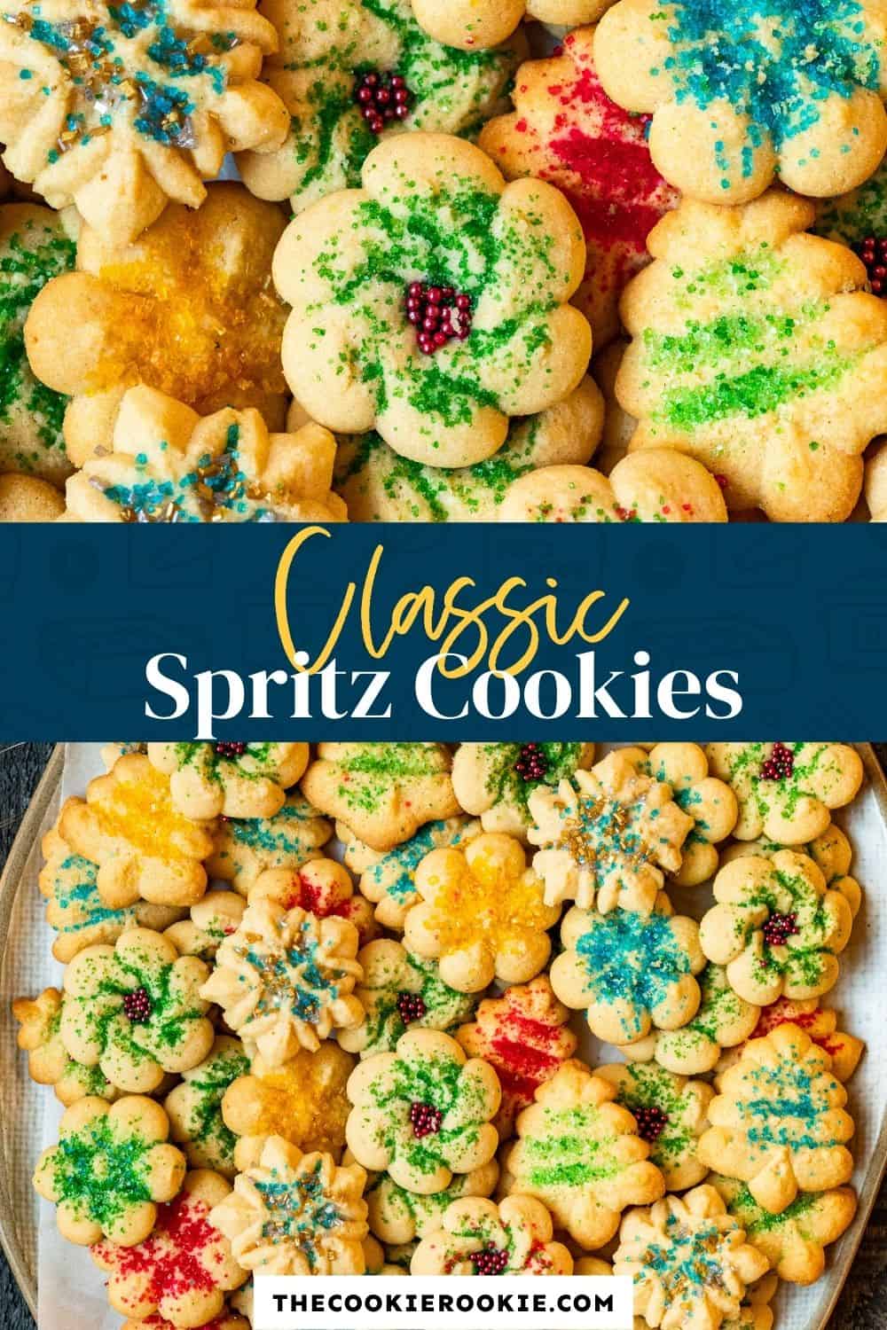 Spritz Cookies - The Cookie Rookie®