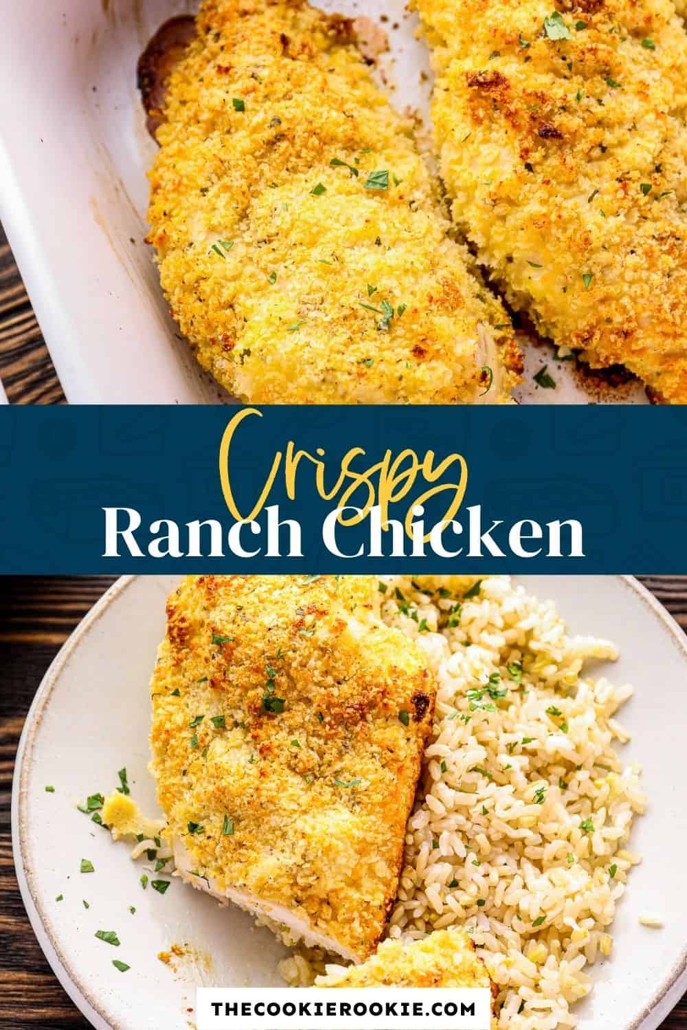 Crispy Ranch Chicken - The Cookie Rookie®
