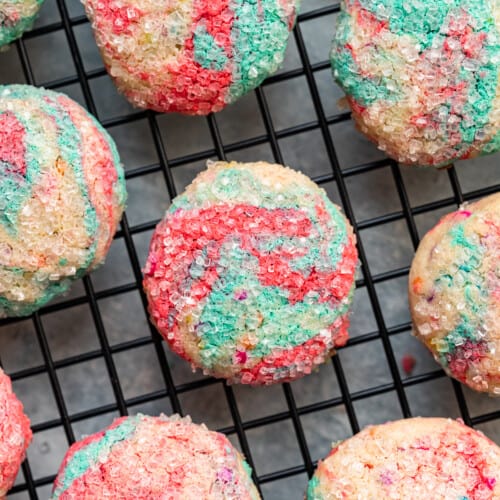 Tie-Dye Cookies (Butter Cookies) Recipe - The Cookie Rookie®
