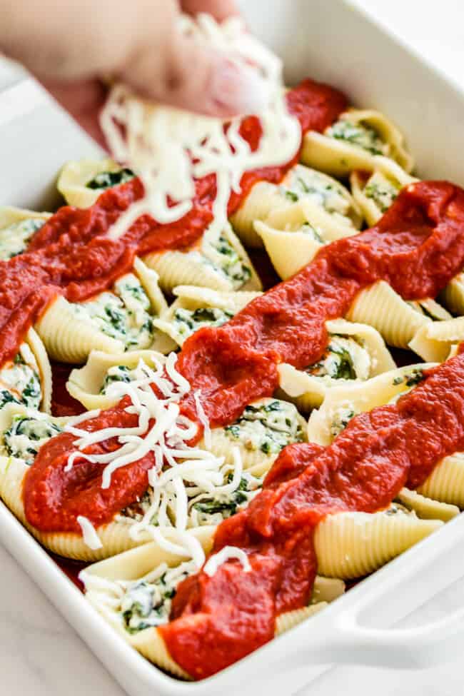 Spinach Stuffed Shells Recipe - The Cookie Rookie®