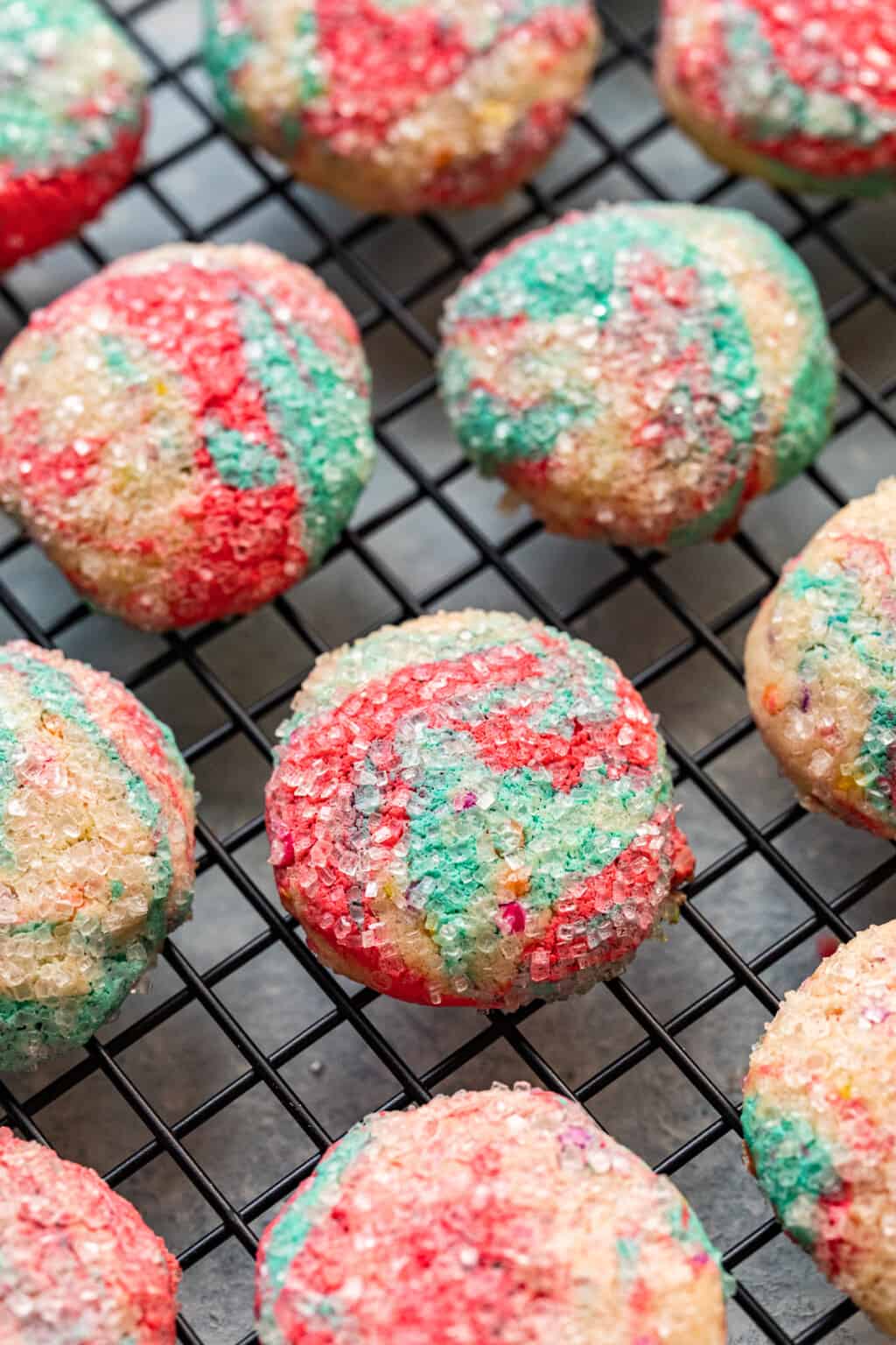 Tie-Dye Cookies (Butter Cookies) Recipe - The Cookie Rookie®