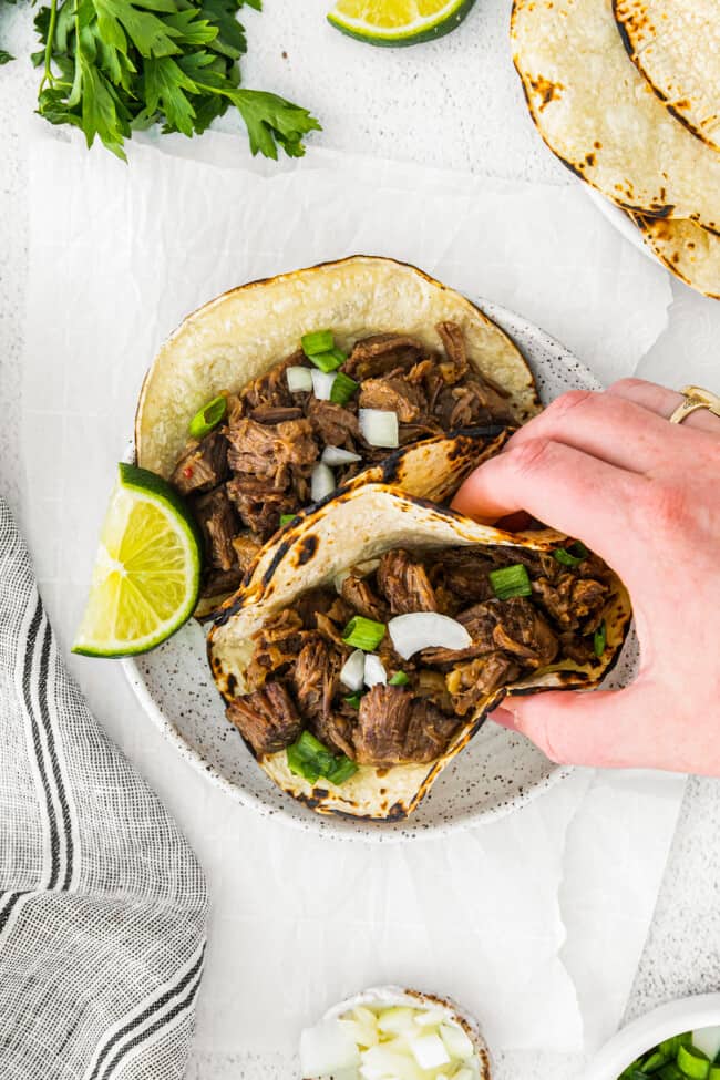 Crockpot Beef Carnitas Recipe - The Cookie Rookie®