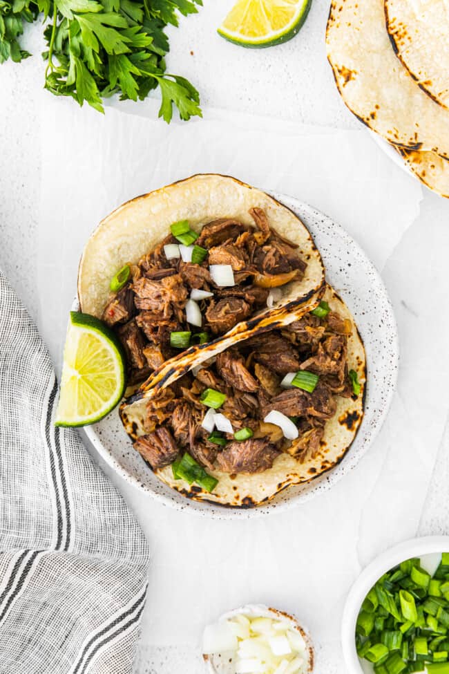 Crockpot Beef Carnitas Recipe - The Cookie Rookie®