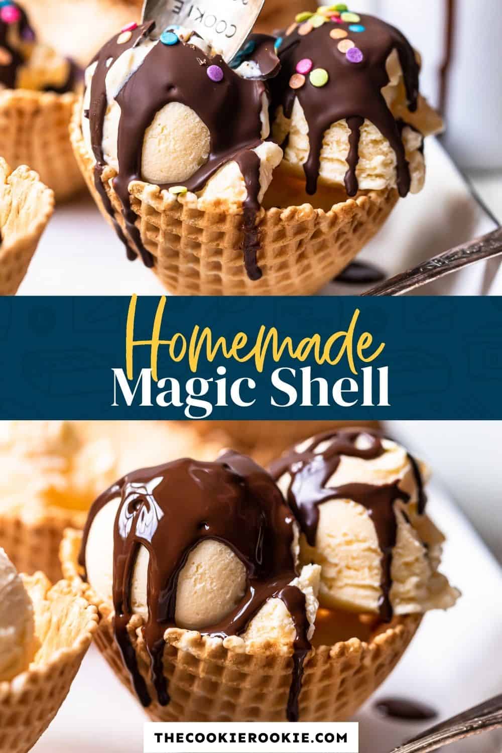 Homemade Magic Shell - The Cookie Rookie®