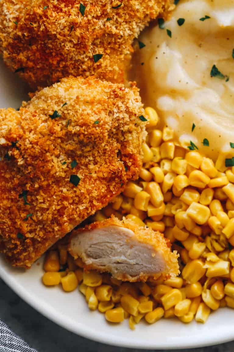 Breaded Chicken Thighs - The Cookie Rookie®