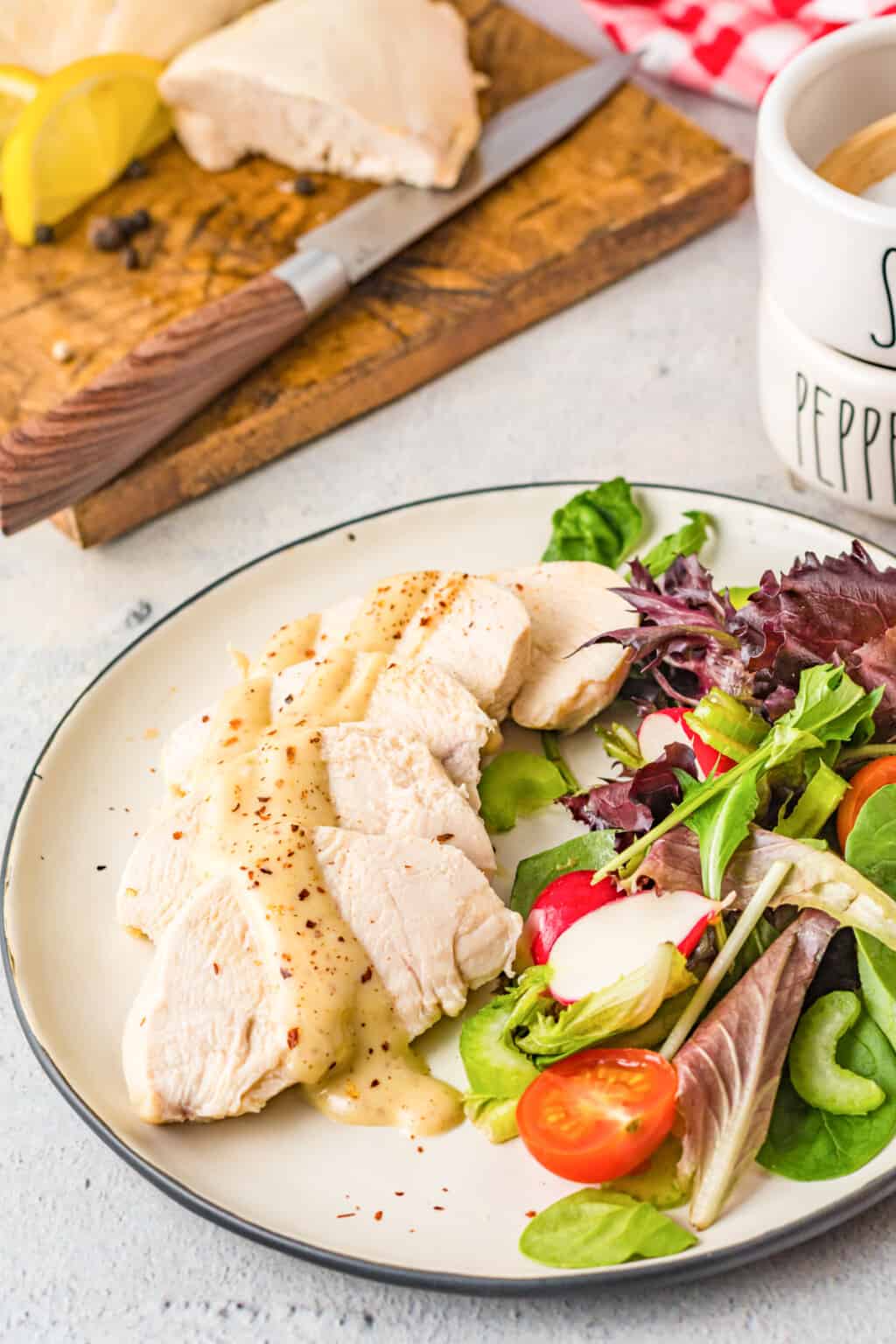 Poached Chicken Breasts - The Cookie Rookie®