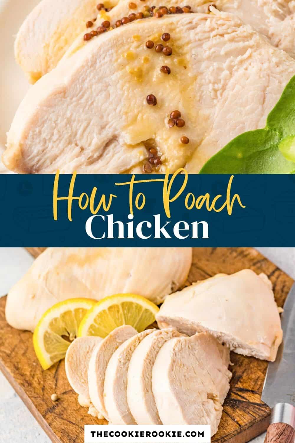 Poached Chicken Breasts - The Cookie Rookie®