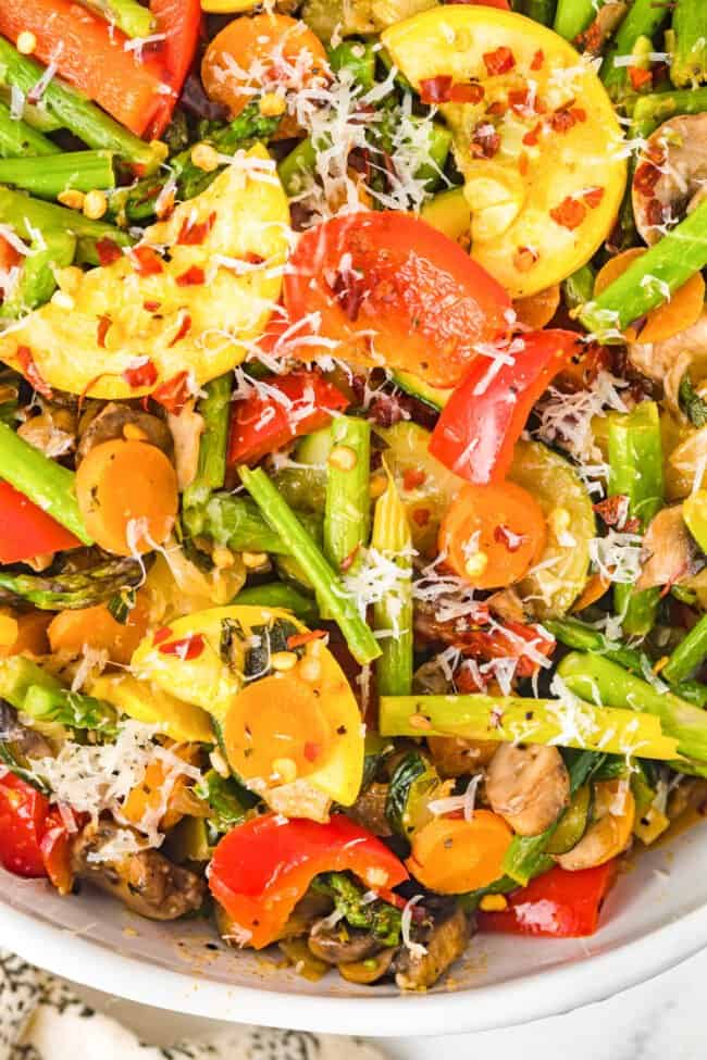 Sautéed Vegetables Recipe - The Cookie Rookie®