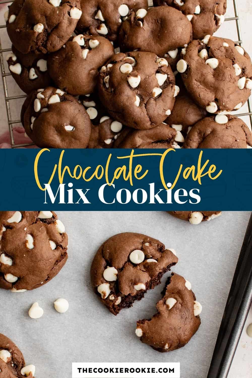 Easiest Chocolate Cake Mix Cookies - The Cookie Rookie®
