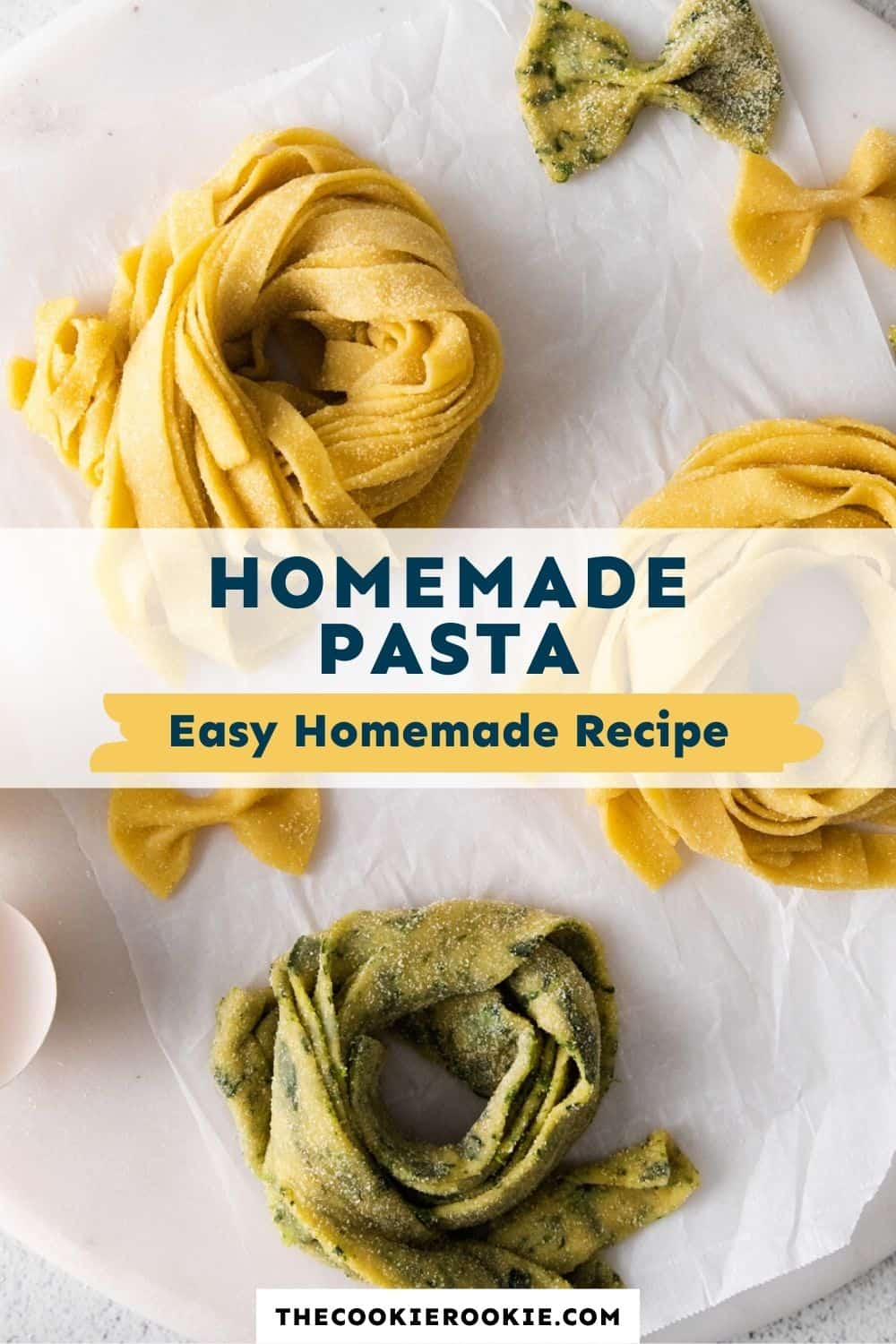 Homemade Pasta Recipe - The Cookie Rookie®