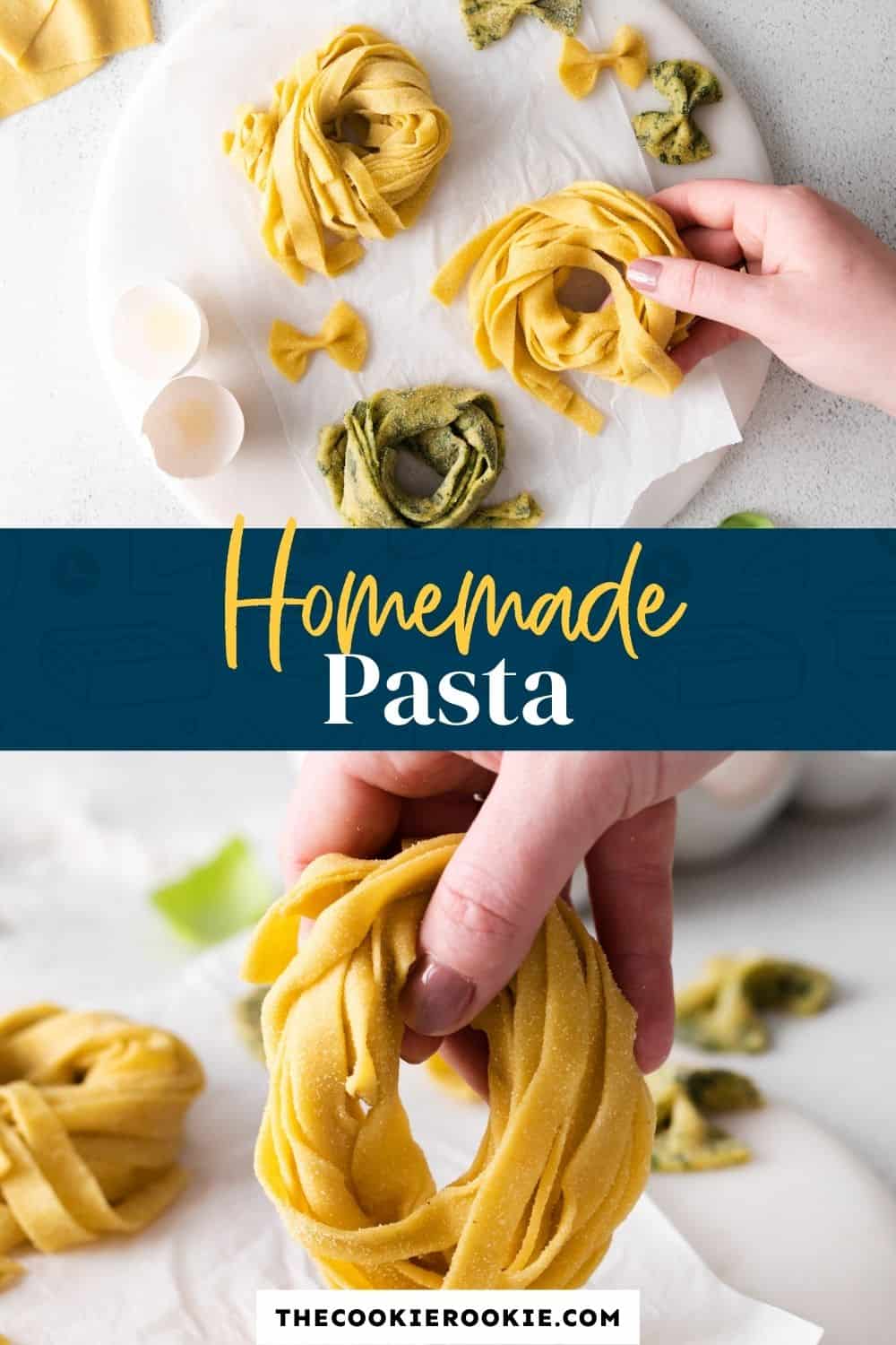 Homemade Pasta - The Cookie Rookie®