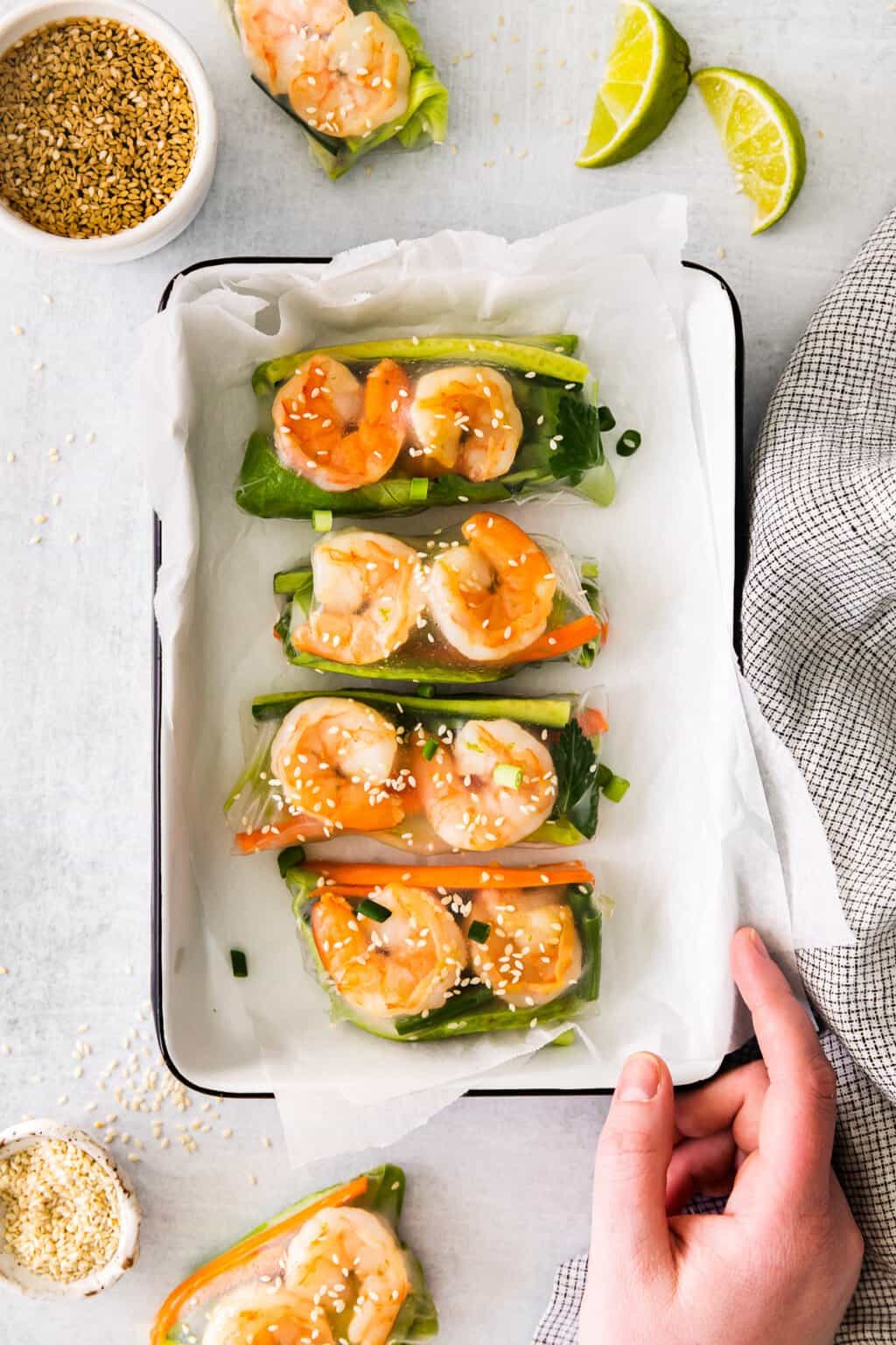 Shrimp Summer Rolls Recipe - The Cookie Rookie®