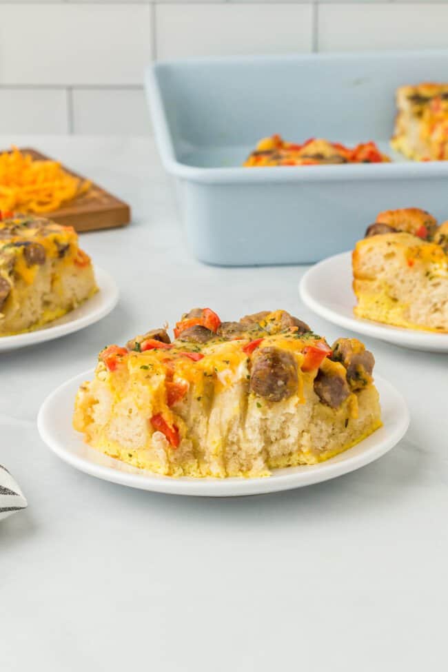 Biscuit Breakfast Casserole Recipe - The Cookie Rookie®