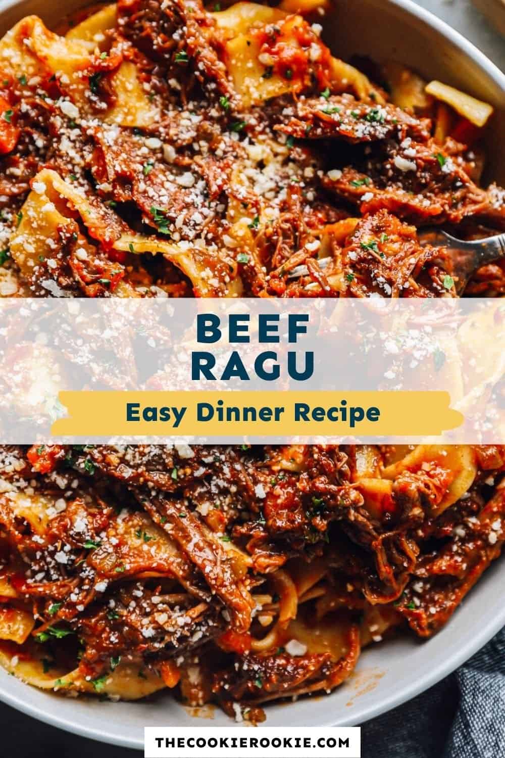 Beef Ragu Recipe - The Cookie Rookie®