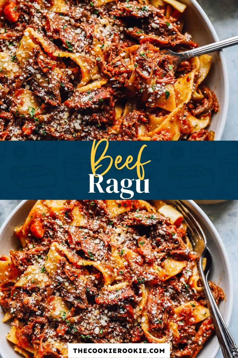 Beef Ragu - The Cookie Rookie®