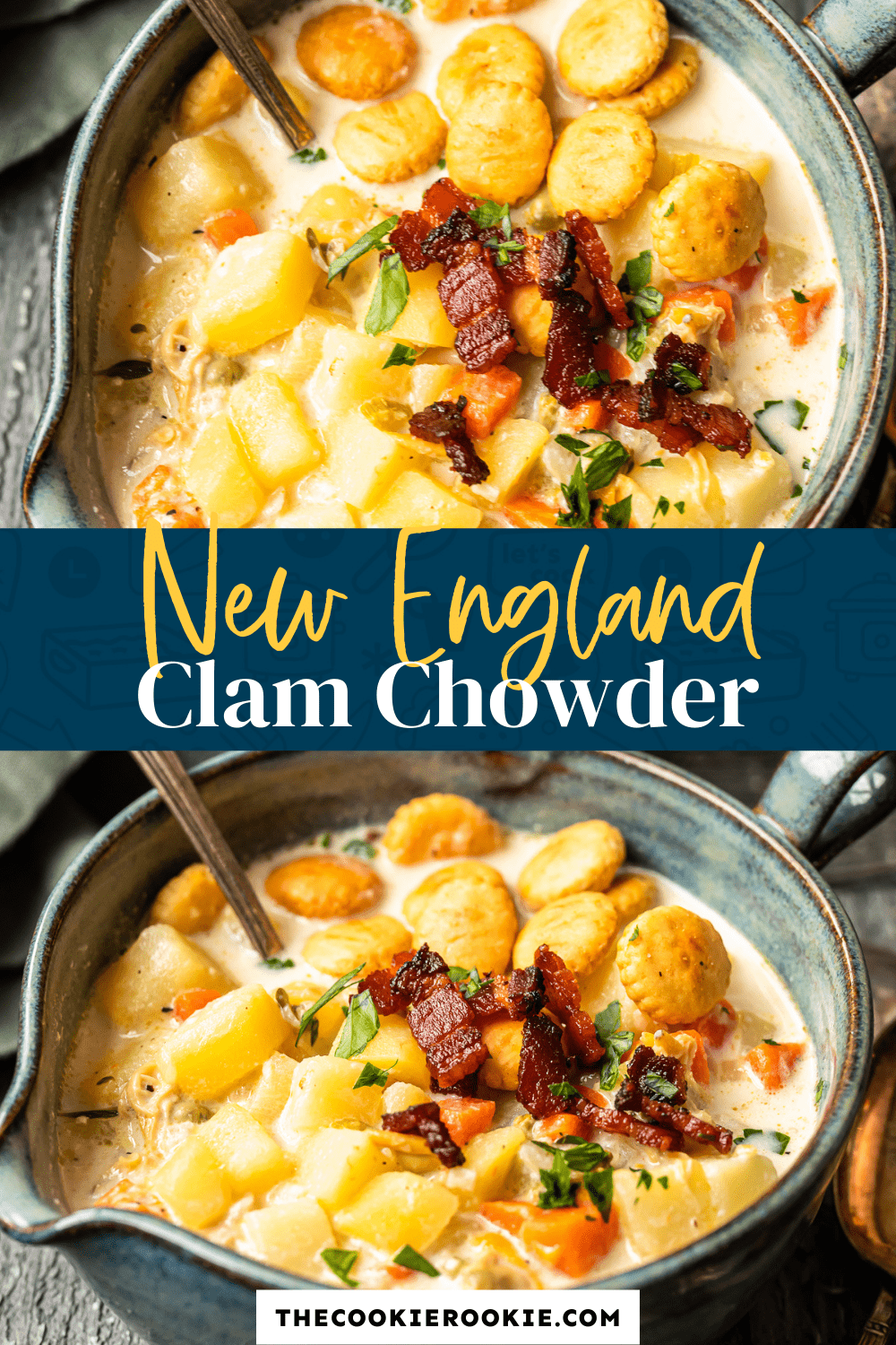 New England Clam Chowder - The Cookie Rookie®