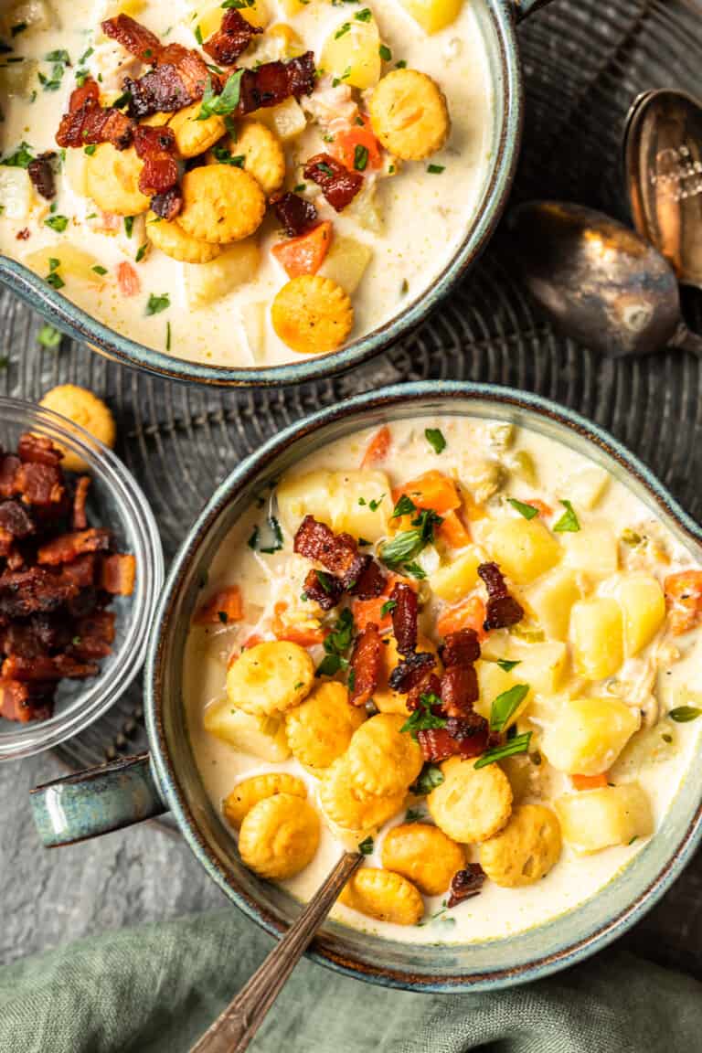New England Clam Chowder Recipe - The Cookie Rookie®