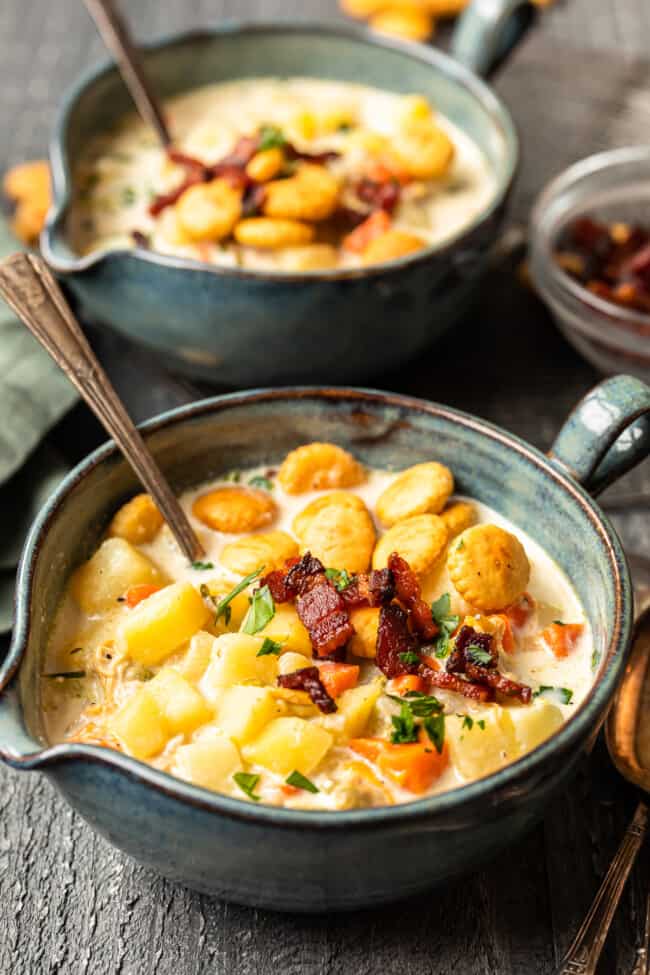 New England Clam Chowder Recipe - The Cookie Rookie®