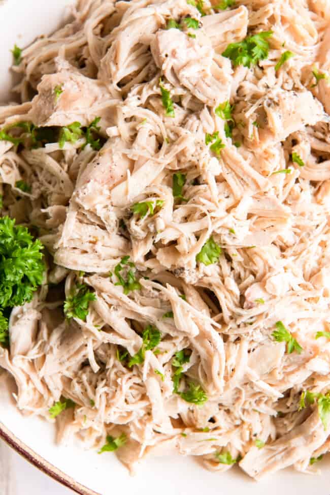 Crockpot Shredded Chicken - The Cookie Rookie®