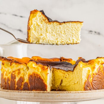 Basque Cheesecake Recipe - The Cookie Rookie®