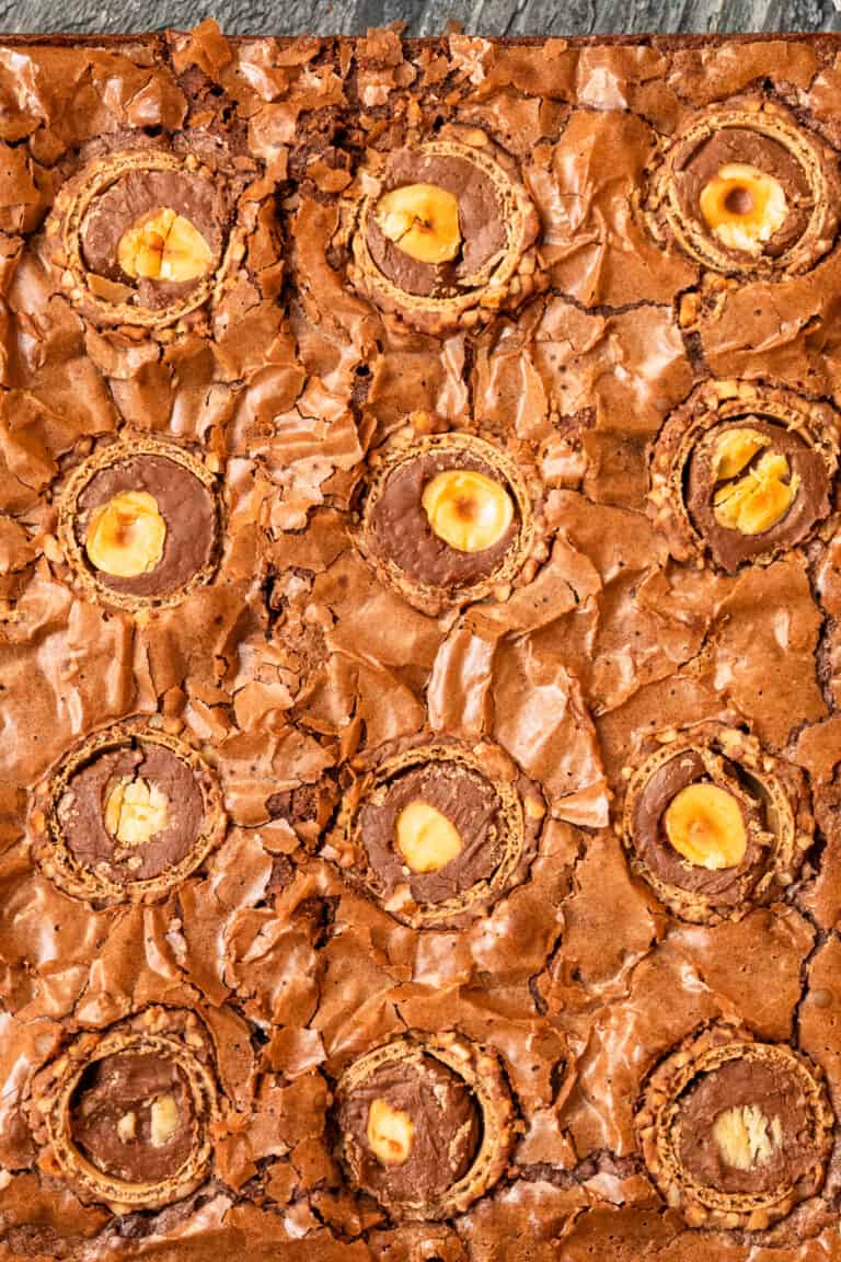 Ferrero Rocher Brownies Recipe - The Cookie Rookie®