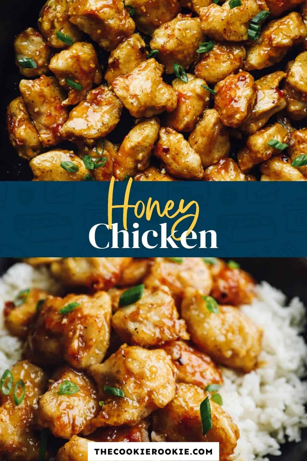 Honey Chicken - The Cookie Rookie®