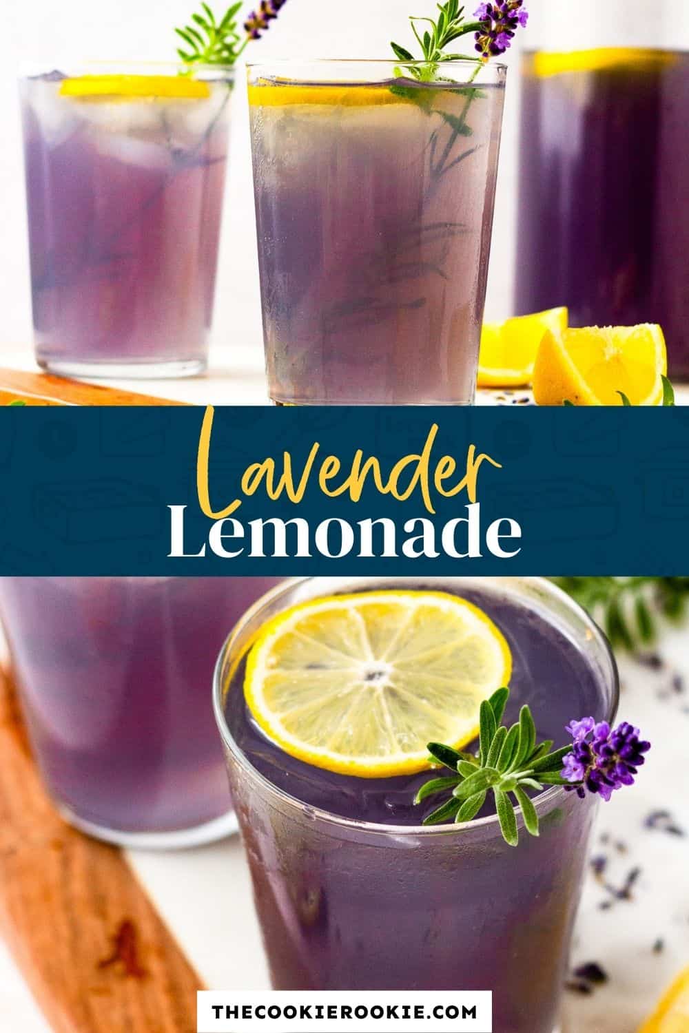 Lavender Lemonade Recipe (Mocktail or Cocktail)