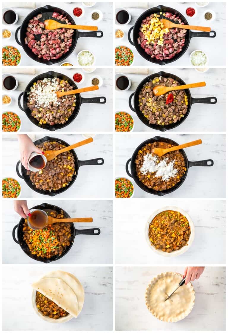 Beef Pot Pie Recipe - The Cookie Rookie®