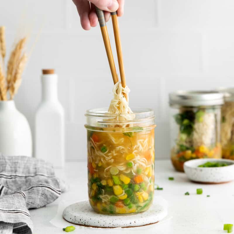 Ramen Cups (Instant Ramen Noodles) Recipe - The Cookie Rookie®