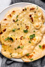 Naan Bread Recipe - The Cookie Rookie®