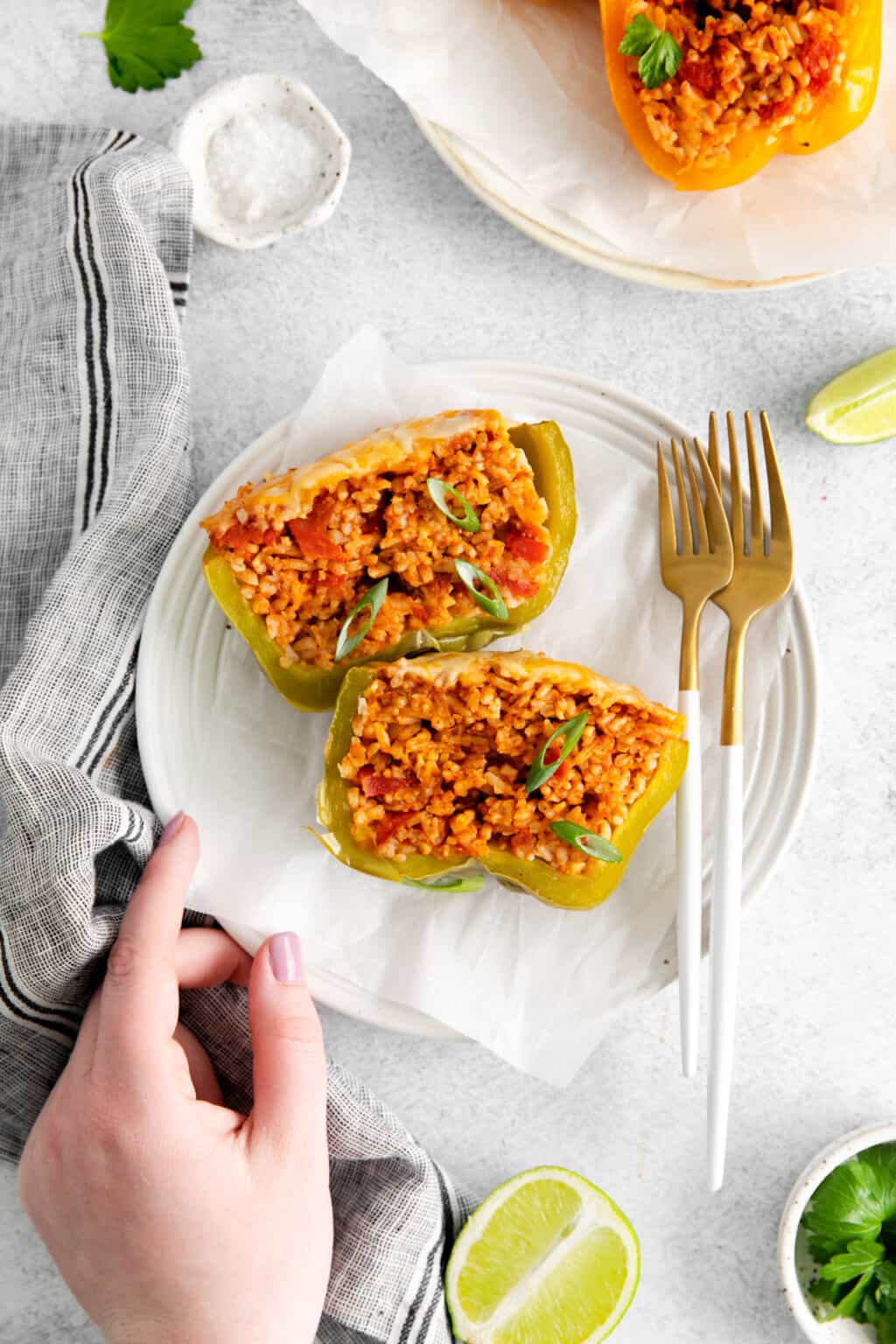Instant Pot Stuffed Peppers Recipe - The Cookie Rookie®